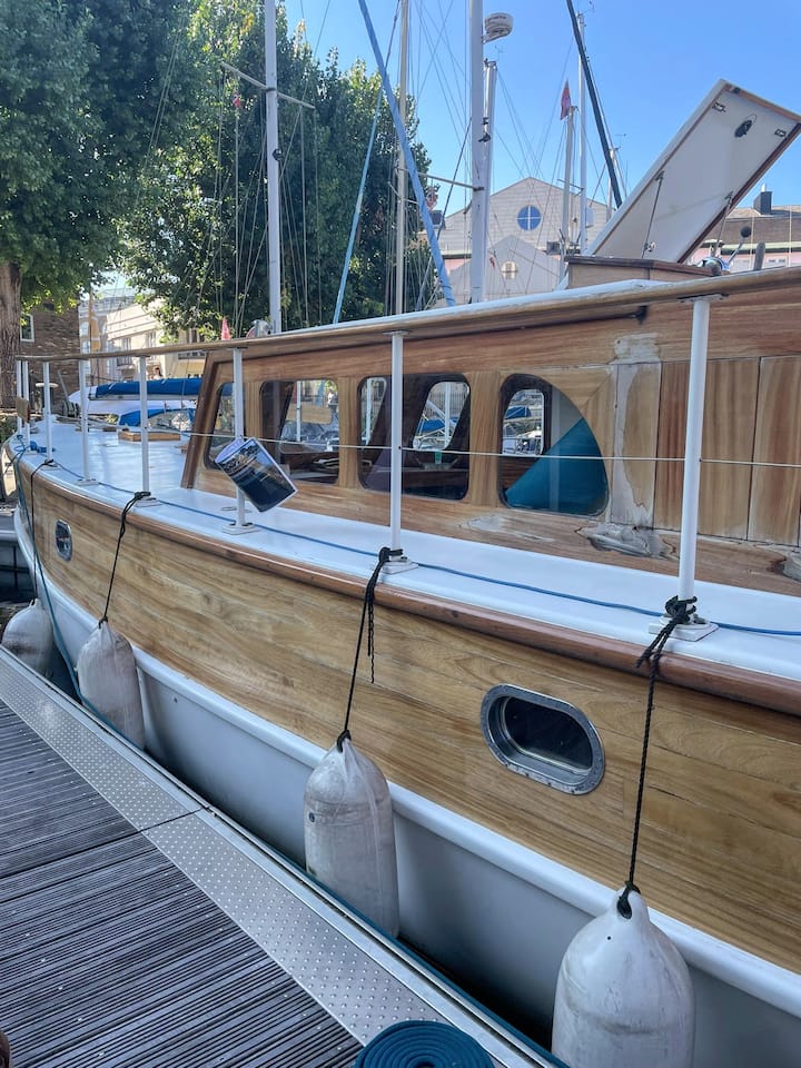 Cosy Classic Houseboat In Central London - London, UK
