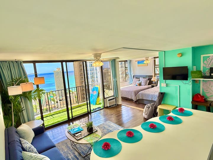 Charming 7-person Room In Waikiki, Great For Famil - Honolulu