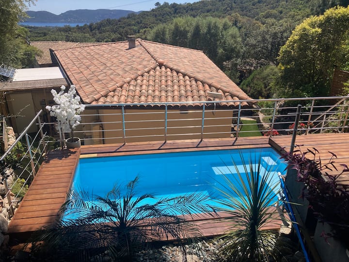House With Sea View, Terrace And Swimming Pool - Porto-Vecchio