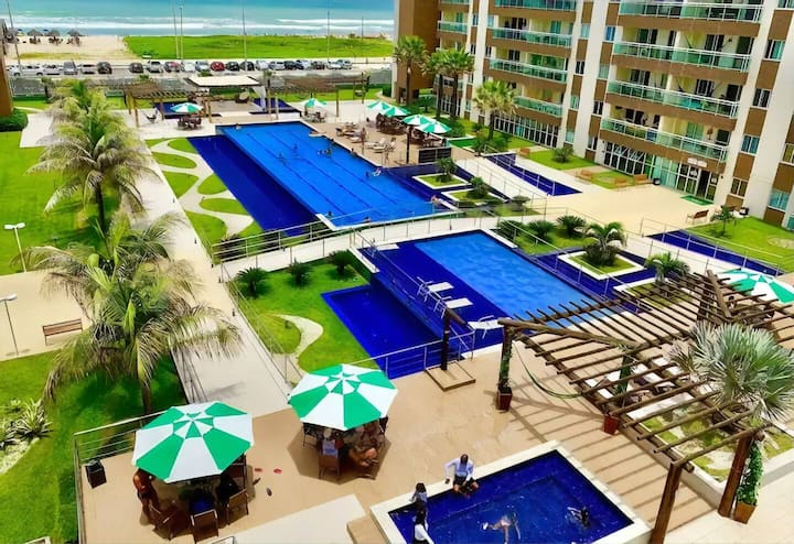 Fortaleza Vgfun Flats Sol E Mar! Lazer Pra Família - Fortaleza