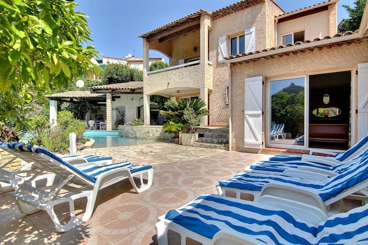 Villa Familiale Cannes/mandelieu Piscine - Costa Azul