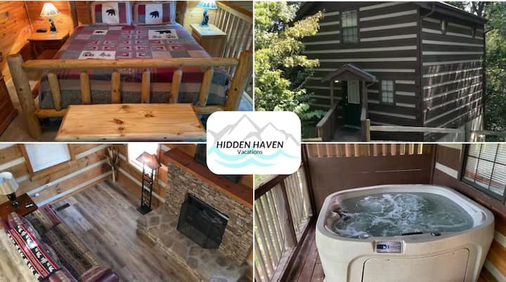 Cuddly Bear New Hot Tub Private Gas Grill Location - Pigeon Forge, TN