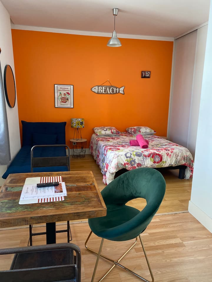 Cosy Studio 20m²–centre Ville Marseille Vieux-port - Marsella