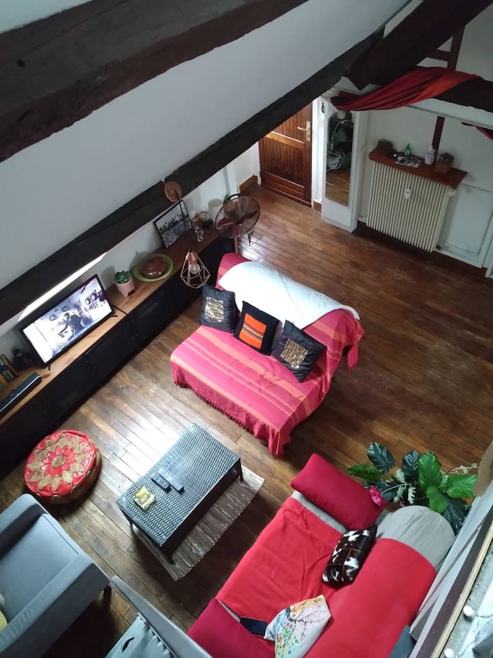 Petit Bijou D'appartement à La Vue Magnifique - Étampes