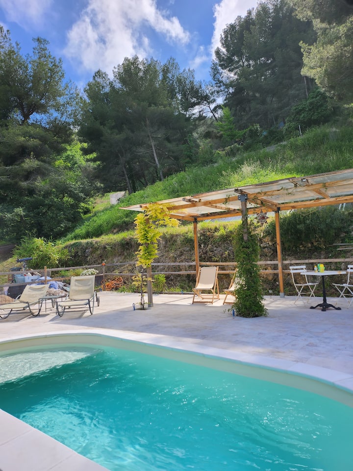 La Bergerie, Piscine, Vue Mer Exceptionnelle. - Sospel