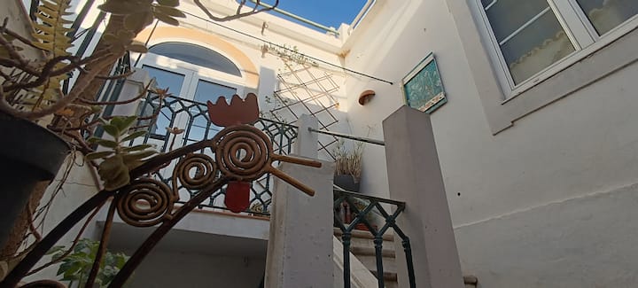 Roof Terrace Apartment In Historical Centre - Santa Luzia, Portugal