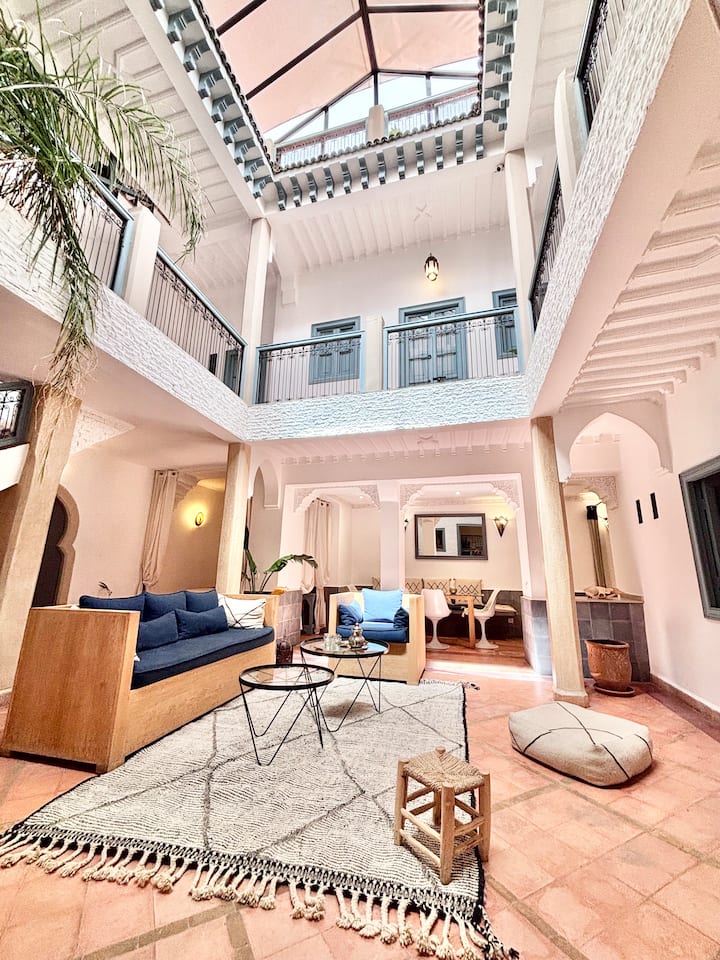 Riad Privé Høbö-chic Terrasse, Wi-fi Fibre - Marrakesh