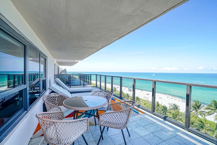 Apartamento Ocean Front Vista Al Mar - Miami Beach