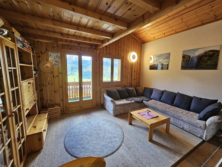 Charmant Logement Tout éQuipé, Vue Panoramique - Les Diablerets
