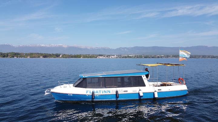 Solar Floatinn, Bateau Sans Permis, Zéro éMission - Geneva