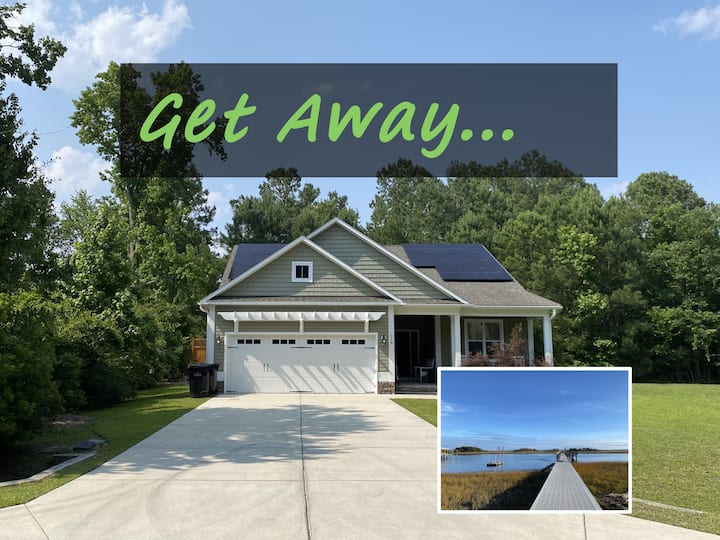Relax W/spa, Dock Near Beach, Golf, Dining, Events - Topsail Beach, NC
