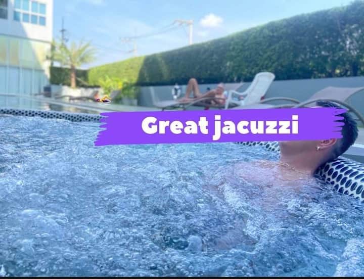 Novana Residence - Jacuzzi - Pool - Sauna - Gym - Pattaya