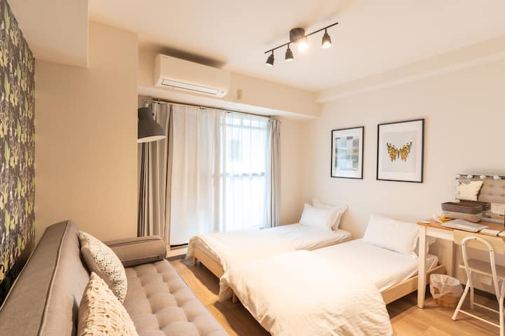 9926/500m From Shinsaibashi/city Cente/wifi/601 - Dotonbori