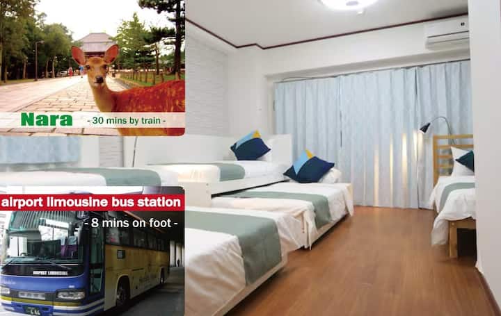 Namba 3-min By Subway 7a Park In Osaka - Dotonbori