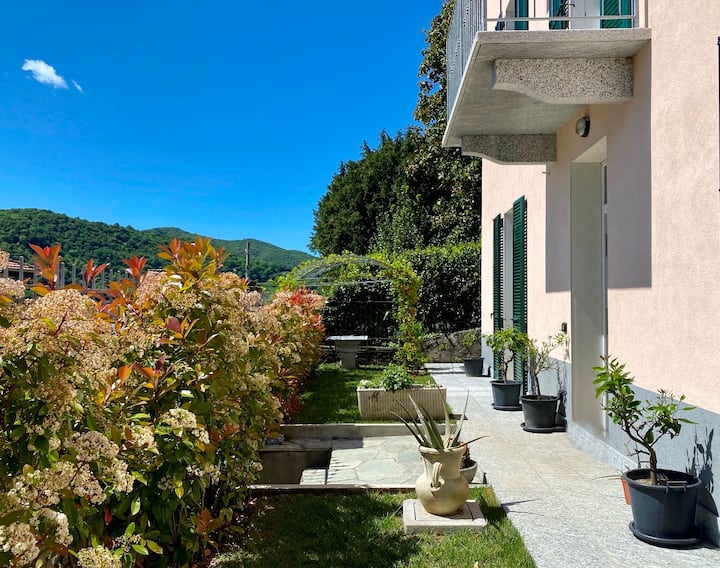 La Pergola - Sonnige, Ruhige Wohnung Mit Garten - Como