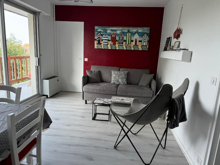 À 150 M De La Mer, F2 Lumineux Parking Wifi Inclus - Franceville-Plage