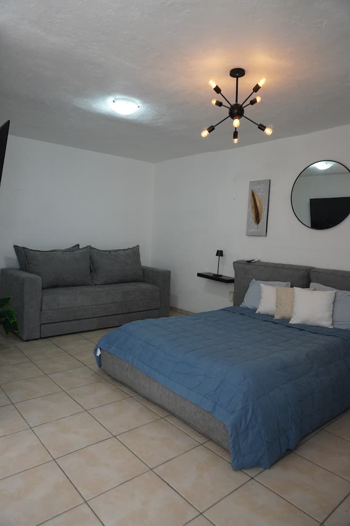 Casazul, Aire Acondicionado, Wifi, Parking 3 Autos - Colima