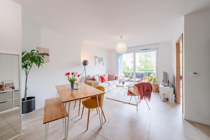 Appartement Avec Petite Terrasse Pour 2 - Strasbourg
