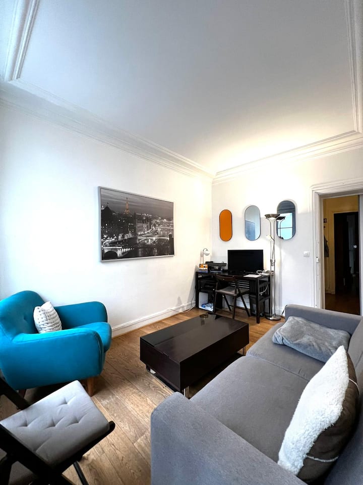 Charmant Appartement à 10 Min De La Tour Eiffel - París