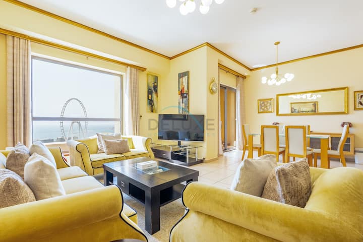 Ain Dubai & Sea Views 2br Unit Close To Beach - Dubai