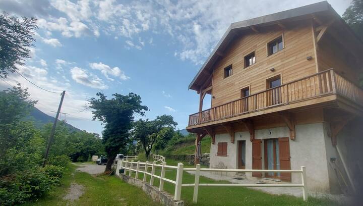 Rdc Chalet + Jardin "Le Chalet De Matthieu" - Saint-Martin-Vésubie