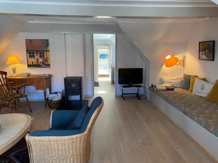 N.4: Rummelig Lejlighed Til 6 I Hjertet Af Svaneke - Bornholm