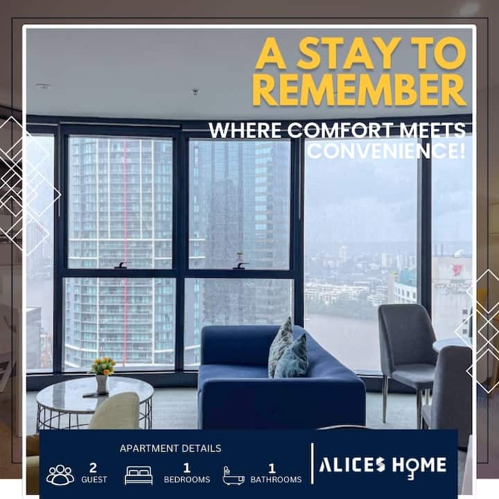 Stunning 1br River View Retreat In Cbd's Heart C2 - Brisbane