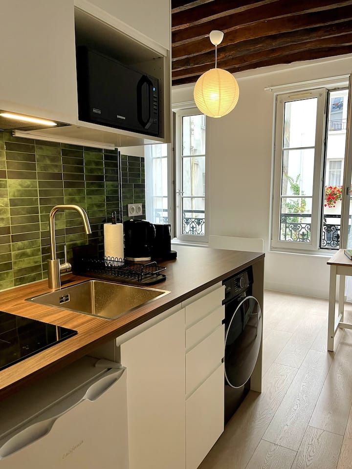 Studio Lumineux, Neuf Et Calme, Paris 2ème - Aubervilliers