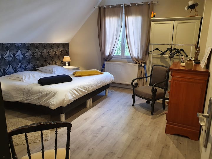 Chambre Cjc Sdb Privée - Olivet