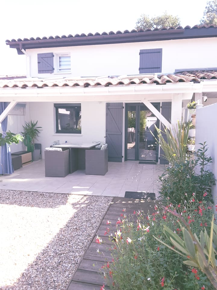 Maisonnette Dans Résidence Proche Piste Cyclable - Andernos-les-Bains