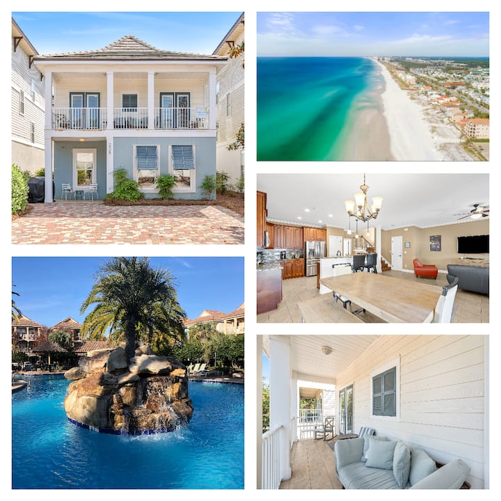 Walk/free Shuttle To Beach, Resort Pool, Huge Home - Destin, FL