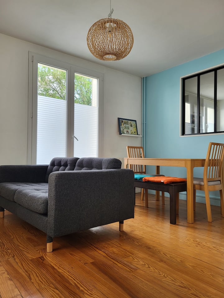 Appartement 2 Chambres Au Fond D'un Jardin - Clamart