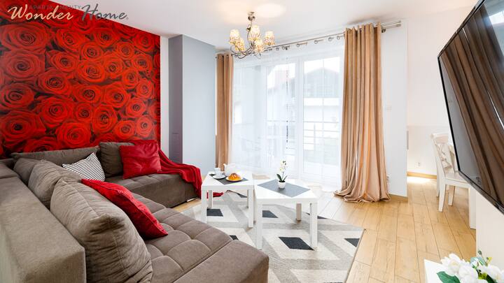 Wh - Sandvika - Apartament Z Balkonem - 卡爾帕奇