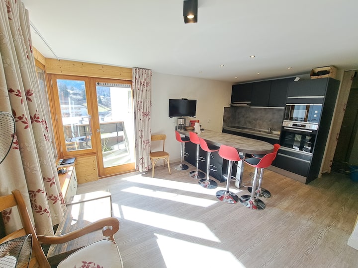 Appartement Moderne Tout à Pied + Garage - La Clusaz