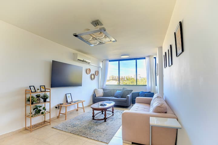 Luxury 2br In Tel Aviv: Renovated, 8min Walk~beach - Tel Aviv-Yafo