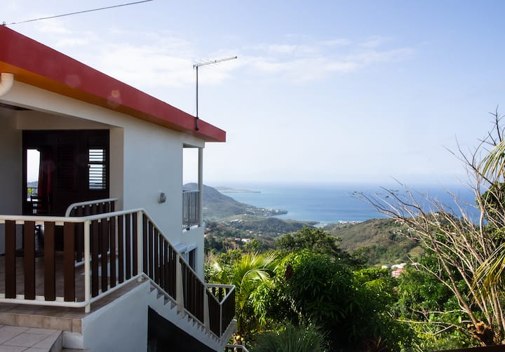 La Case Aux Vents - La Madras | Vue Panoramique - Martinica