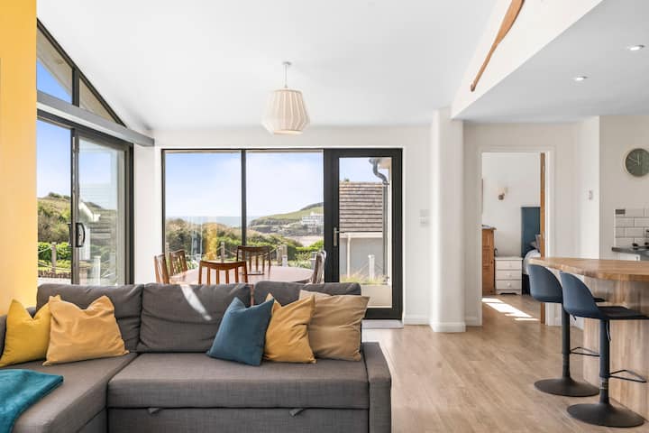 Fabulous Beachside Bungalow In Bigbury On Sea - Devon