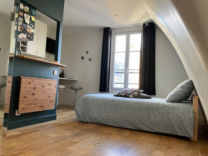 Charmant Studio Sous Les Toits Paris 10e - París