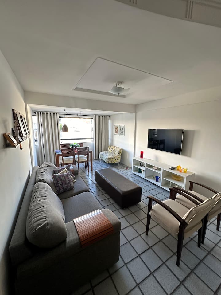 Perto Da Praia De Boa Viagem Com 4 Quts (01 Suíte) - Recife