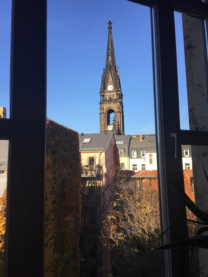 City Dachgeschoss In Der Neustadt - Dresde