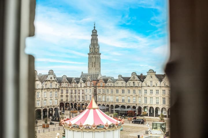 The Best View 46 : Grand Place Superbe Vue Beffroi - Arras