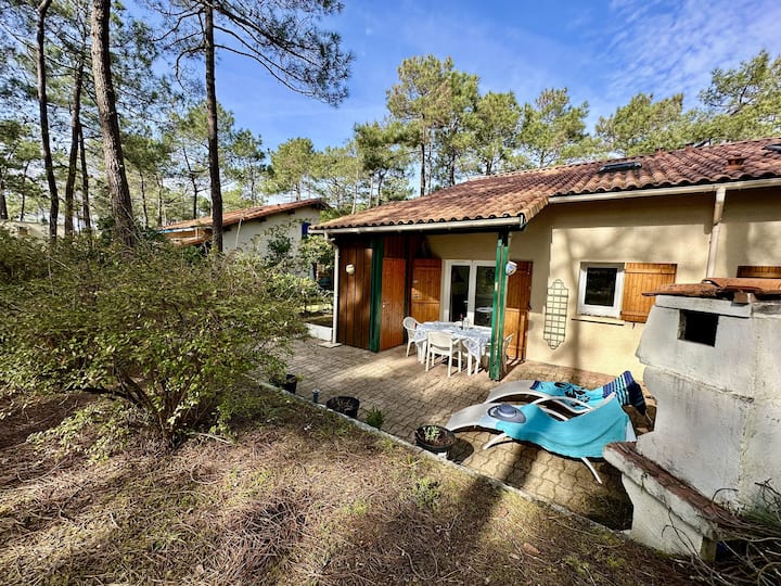 Maison Cozy, Clim Et Jardin Proche De  L'océan. - Lacanau Océan