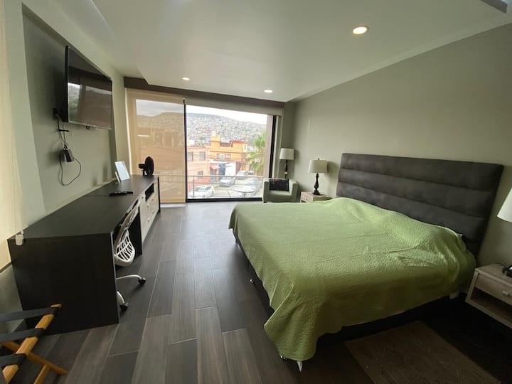 Mini Loft (2). Tú Lugar! Confortable Y Acogedor. - Pachuca de Soto