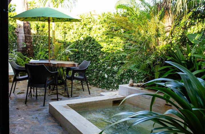 🏡 Kasita Azul: Private Jacuzzi ,A/c, Patio &  Bbq - Dominican Republic