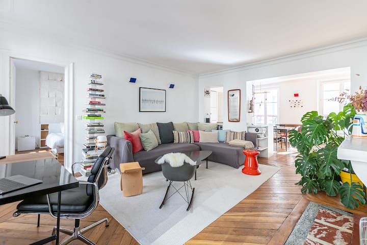 Bastien’s 110m2 - Haut Marais - 4 Bedroom - - Paris