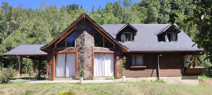 Casa Campo Con Borde Río Trancura - Los Ríos