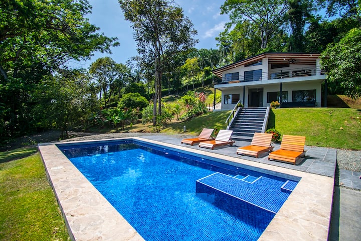 New! Ocean View,private Waterfall, Near The Beach! - Costa Rica