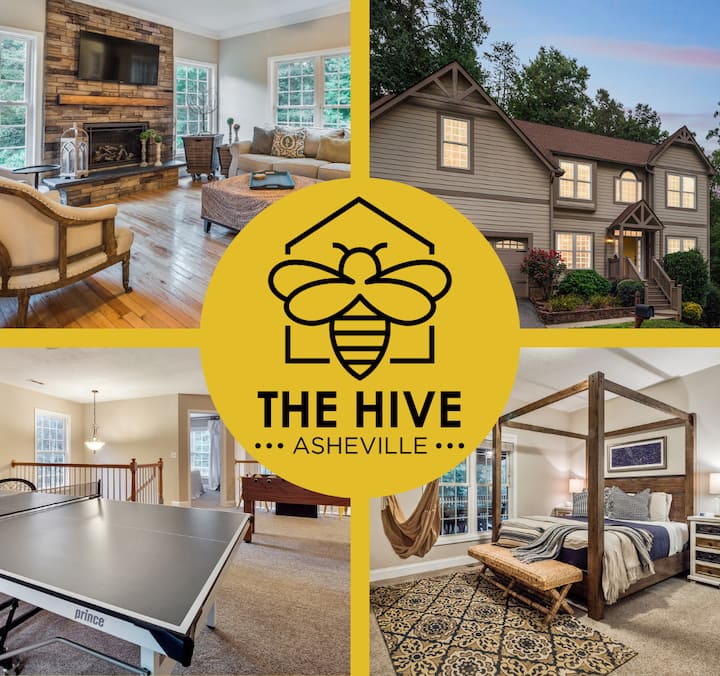 The Hive | 6 Bedrooms Including 2 On Ground Level - Asheville, NC
