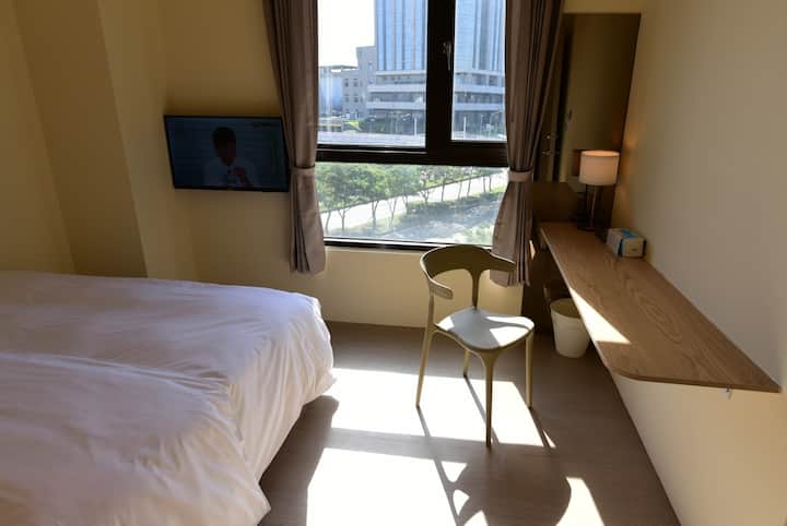 Lütel Hotel: Double Room With Shared Bathroom - Taoyuan