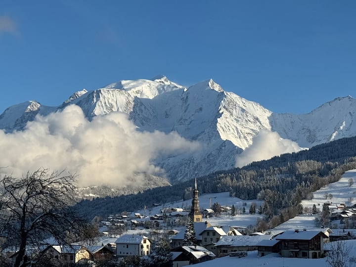 Chalet Récent Vue Exceptionnelle - Combloux